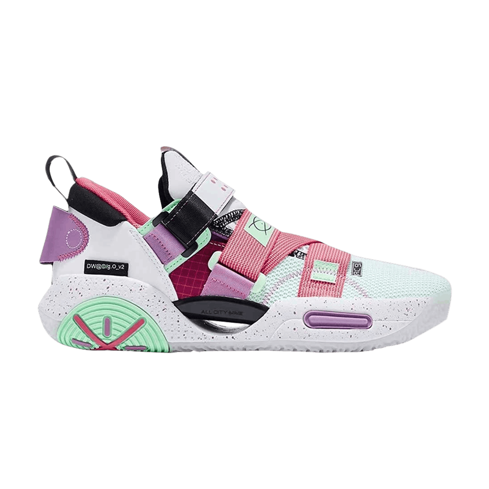 Li-Ning Wade All City 9 V2 'White Canna Red' ABAR075-4 - Novelship