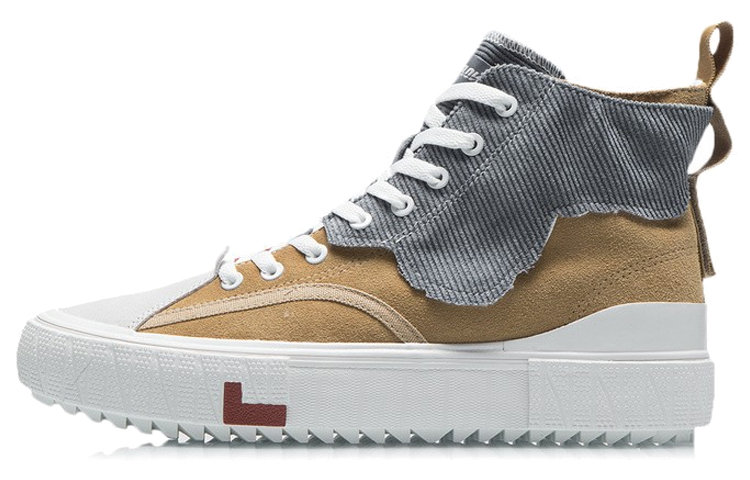 Buy Li-Ning CF 'Layered Classic High-Top - Antelope Tea Yellow' AGCR319 ...