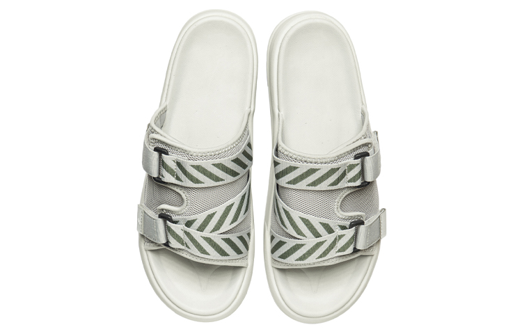 Li-Ning Lifestyle Series Slide 'Grey' AGAR013-2 - Novelship