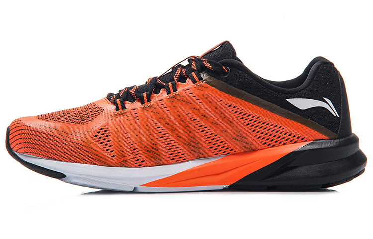 Buy Li-Ning Running Shoes 'Black Orange' ARHM011-5 - Novelship