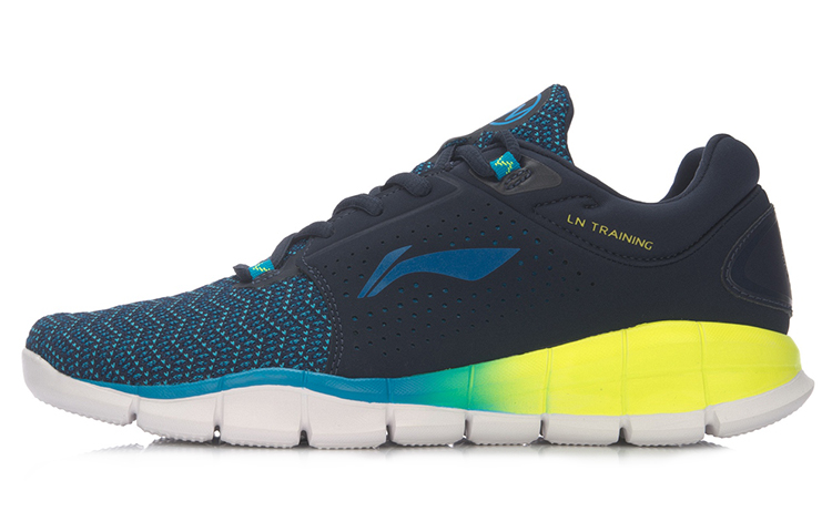 Li-Ning Running Shoes 'Blue Yellow' AFHM001-3 - AFHM001-3 - Novelship