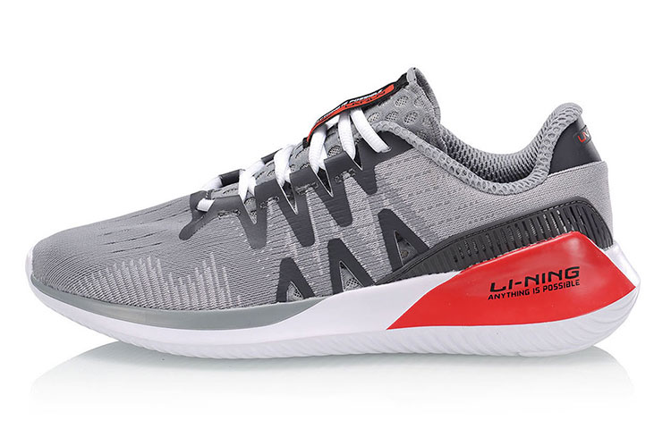 Li-Ning Running Shoes 'Grey Red' ARHP029-5 - ARHP029-5 - Novelship
