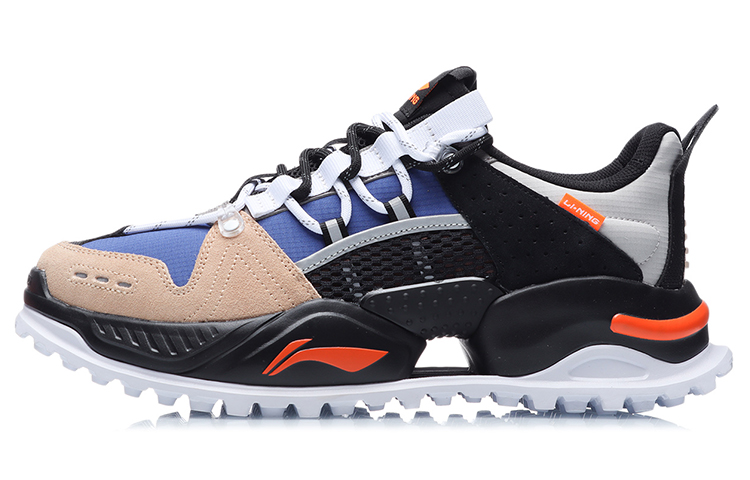 Li-Ning Running Shoes Low 'Blue Apricot Black' AGLR011-3 - AGLR011-3 ...