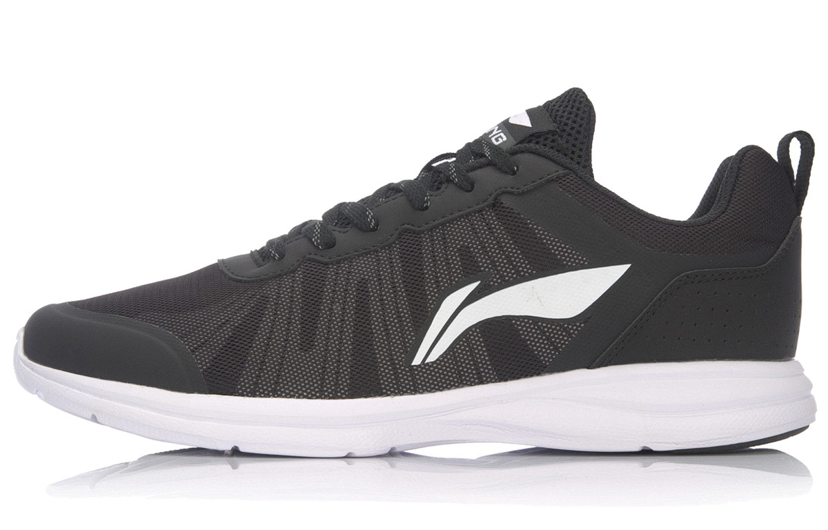 Li-Ning Running Shoes Low 'Reflective Black and White' ARBM043-4 ...