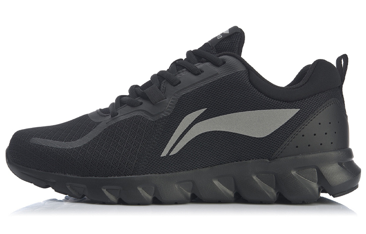 Buy Li-Ning Move With Your Heart Running Shoes 'Black Grey' ARHQ237-3 ...