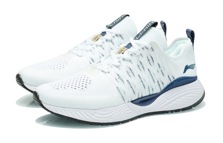 Li-Ning Soft Intermediate 'White Blue' ARSR019-1 - ARSR019-1 - Novelship