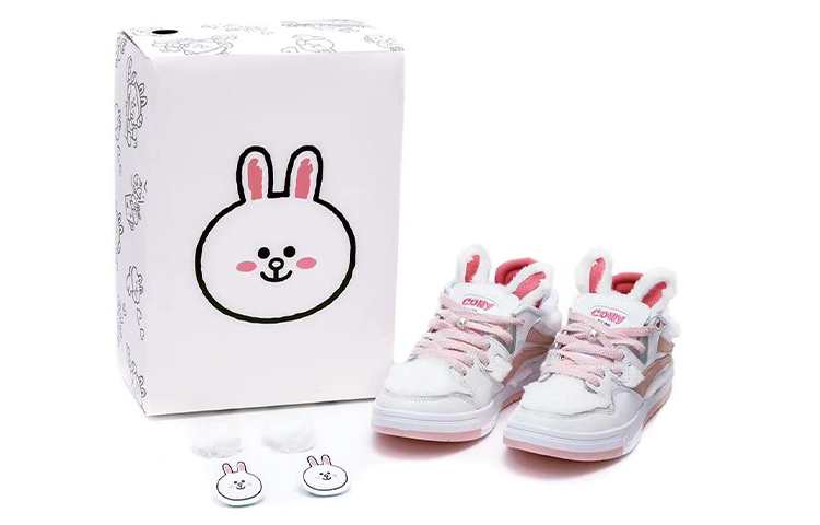 Li-Ning Line Friends x Li-Ning Pro White/Pink AECR052-2 - AECR052-2 ...