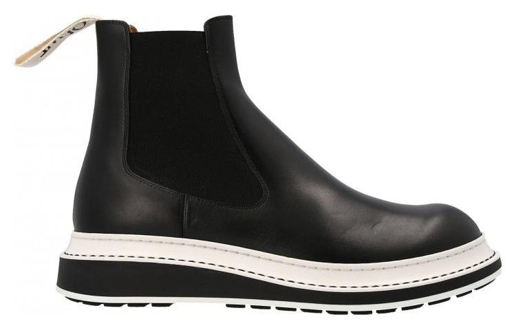Buy LOEWE Chelsea Boot 'Black Satin Loop' M816S05X16-1100 - Novelship