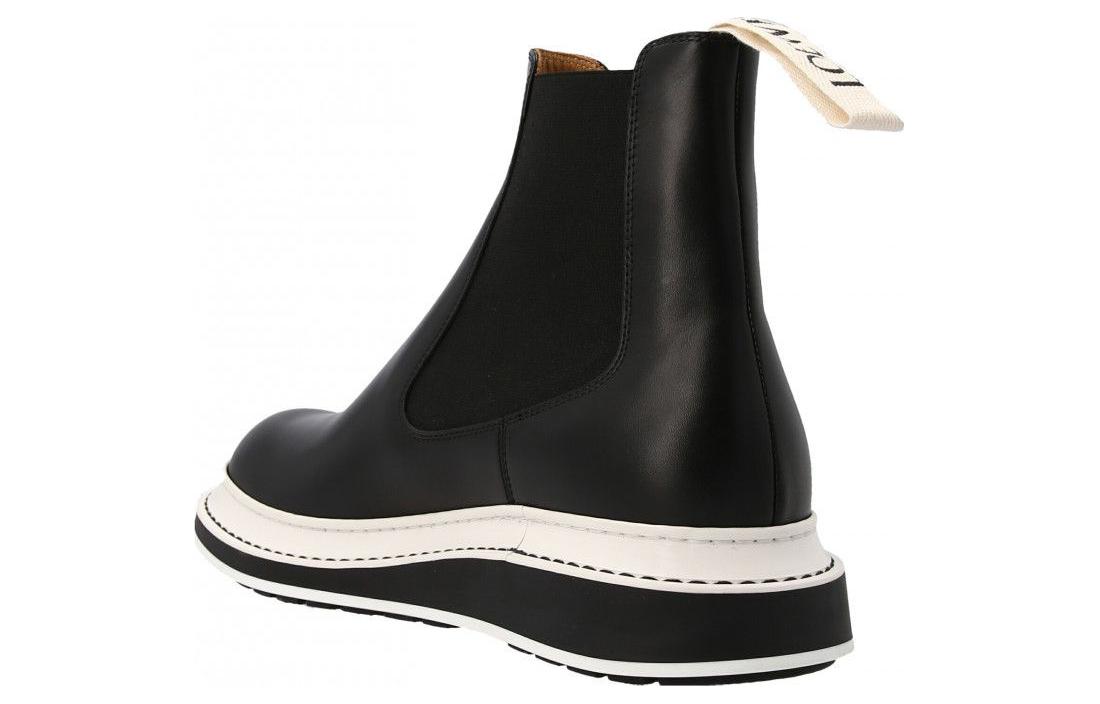 Buy LOEWE Chelsea Boot 'Black Satin Loop' M816S05X16-1100 - Novelship