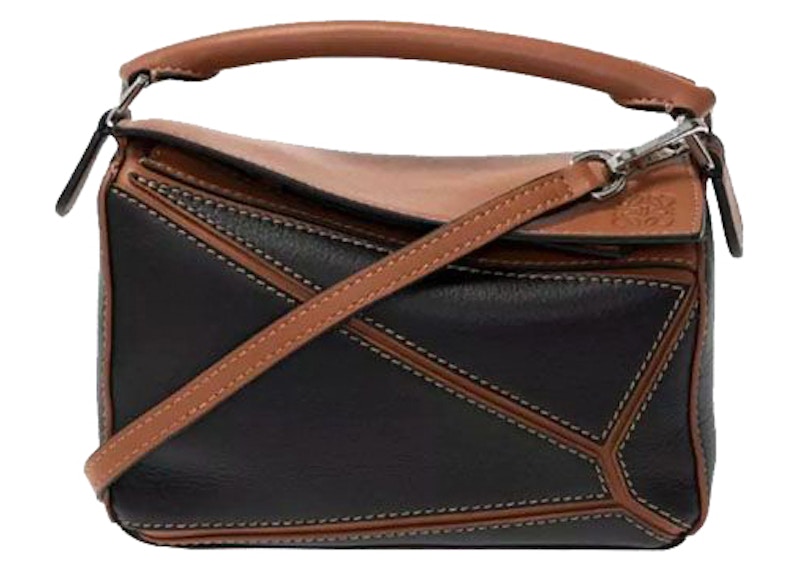 LOEWE Puzzle Mini Leather Bag Black/Tanを購入 - Novelship