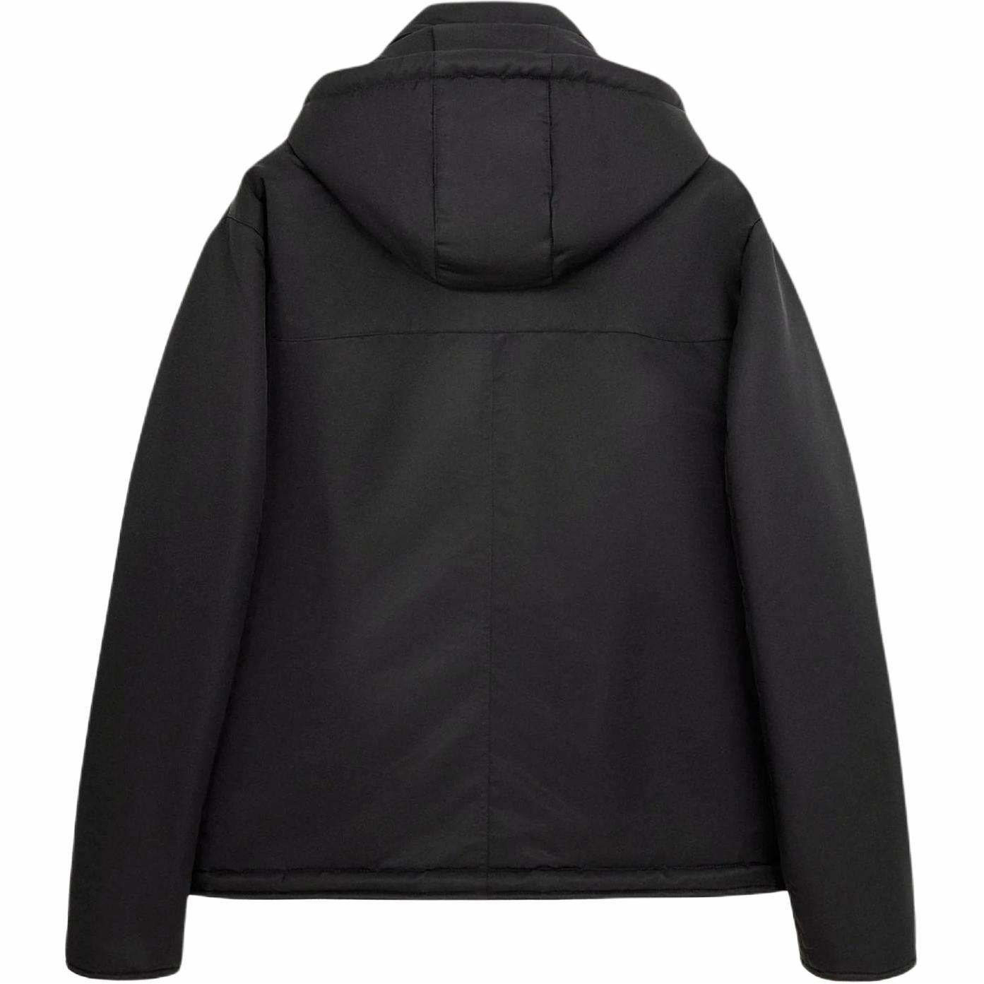 Buy LOEWE SS25 Black Solid Zip-Up Hooded Jacket H526Y02WAD-1100 - Novelship