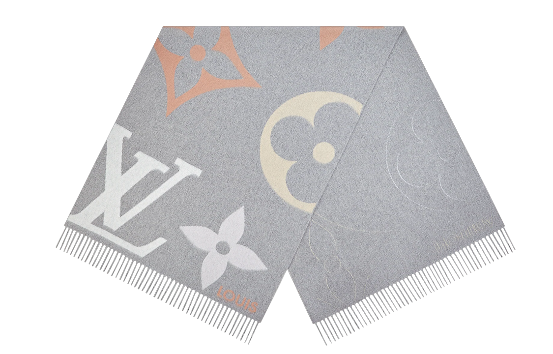 Buy LOUIS VUITTON Fashion Monogram Print Scarf Unisex M77637 - Novelship