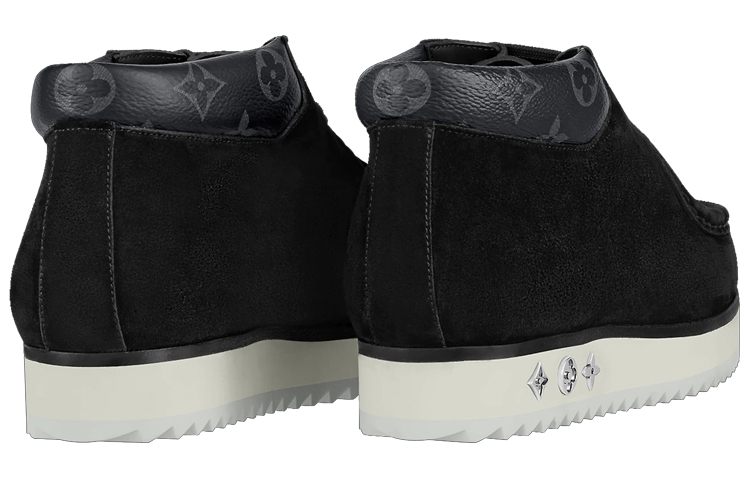 Comprar Louis Vuitton Mods Ankle Boots 'Black Suede with Faded Monogram ...