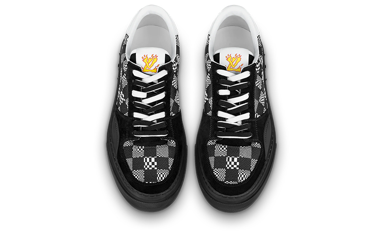 Buy Louis Vuitton Ollie Sneakers 'Black Plaid Monogram' 1A8Q1B - Novelship
