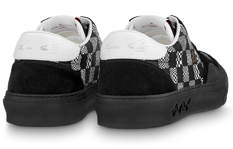 Buy Louis Vuitton Ollie Sneakers 'Black Plaid Monogram' 1A8Q1B - Novelship