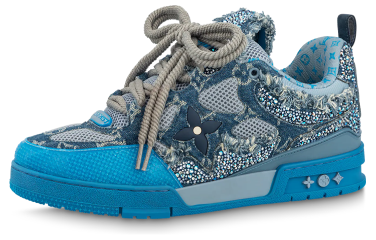 Louis Vuitton LV Skate Sneakers 'Blue' 1ABMH9 - Great Gifts Club