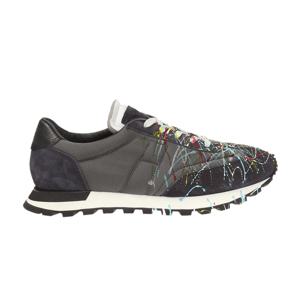 Maison Margiela Replica Runner Low 'Paint Splatter - Blue Black ...