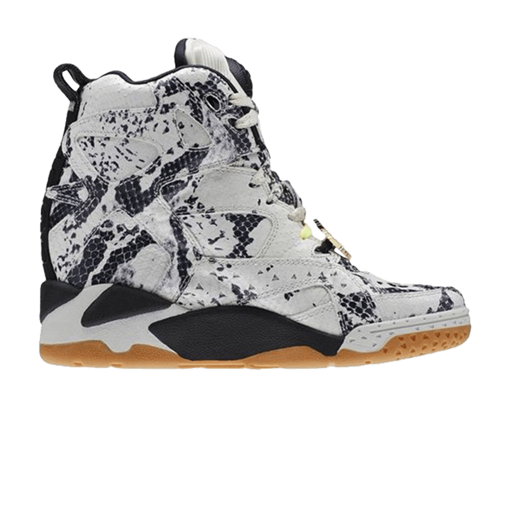(Women) Melody Ehsani x Reebok Blacktop Pump Wedge 'White Black' M48639 ...