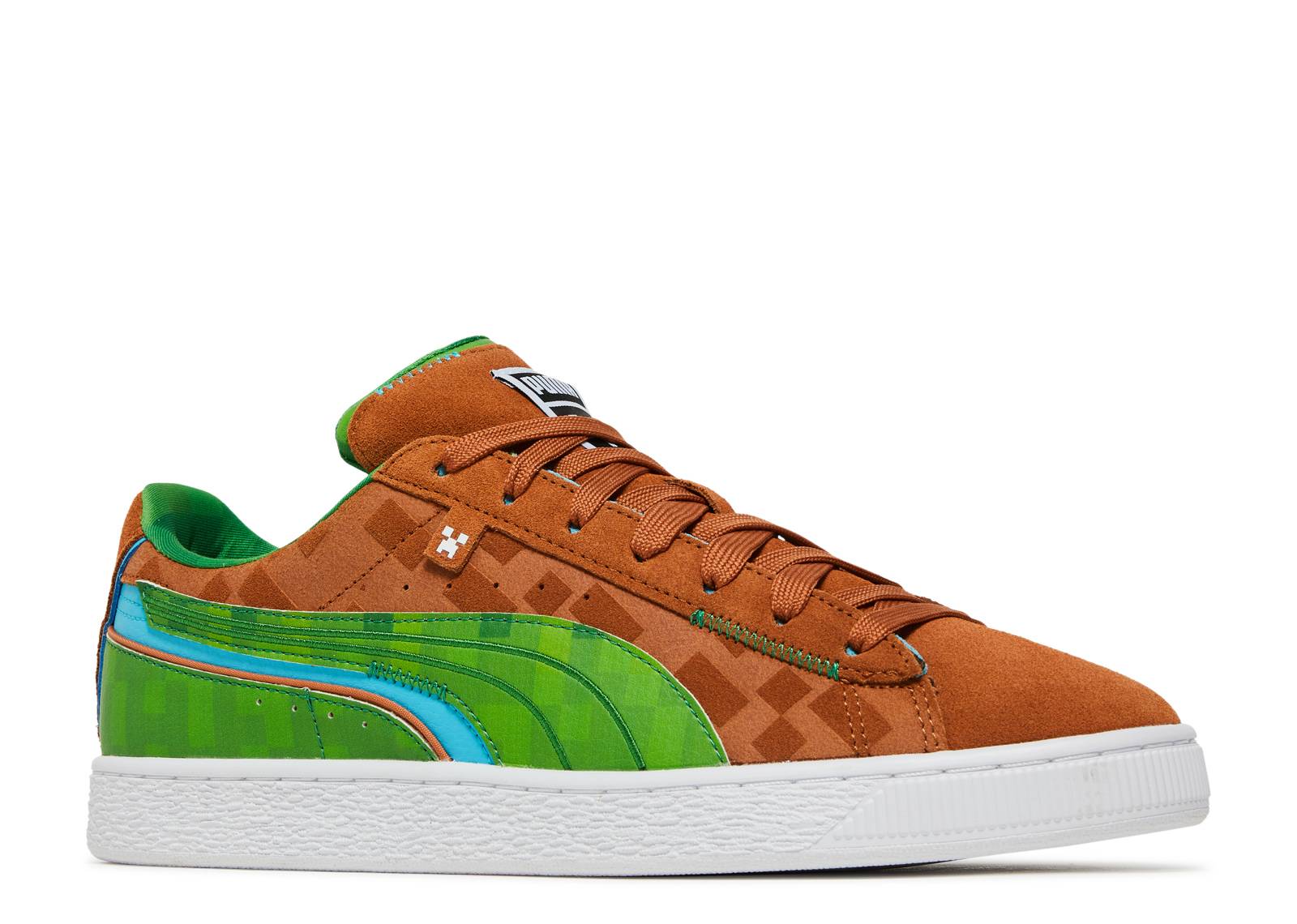 Minecraft x Puma Suede 'Grass Block' 386290‑01 - 386290-01 - Novelship