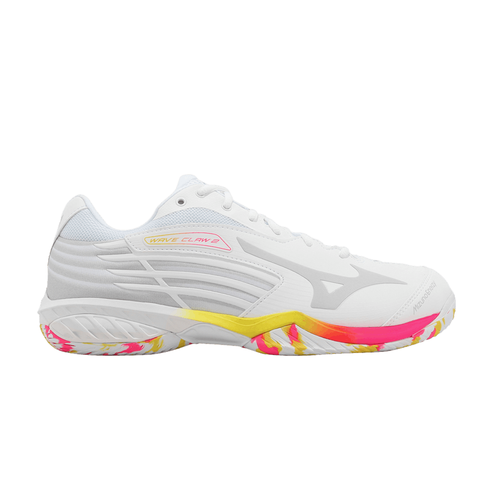 Mizuno Wave Claw 2 'White Pink Bolt Neon' 71GA211004 - 71GA211004 ...