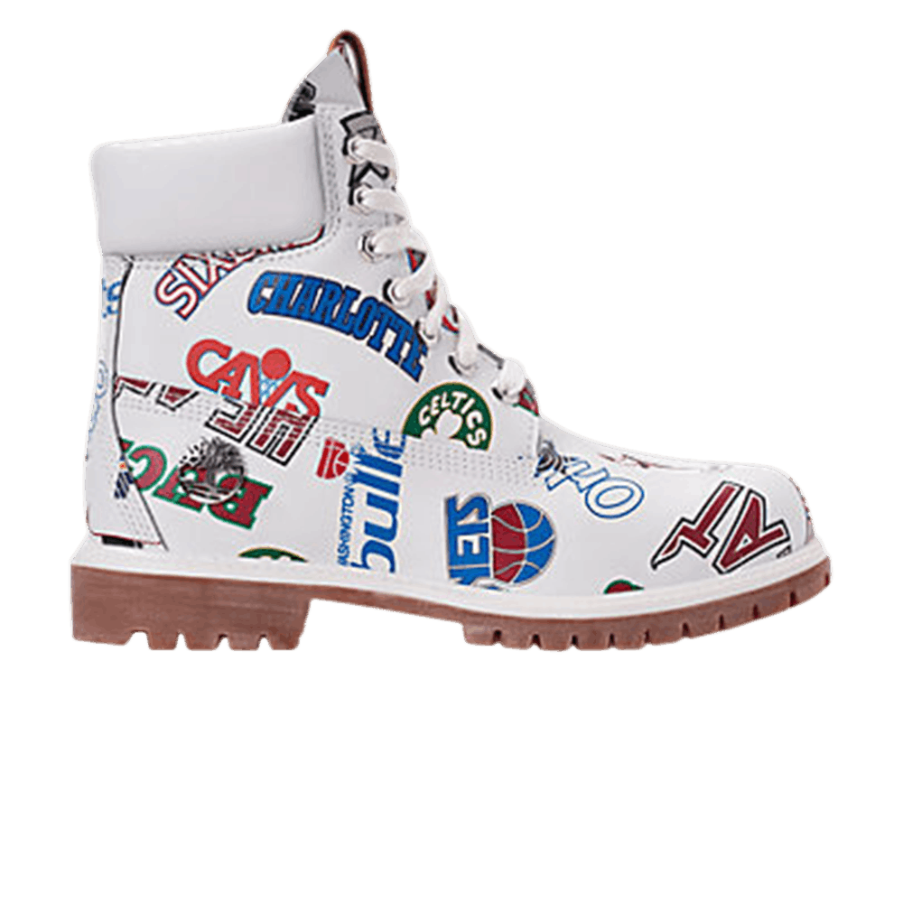 NBA x Mitchell and Ness x Timberland 6 Inch Classic Premium Boot ...