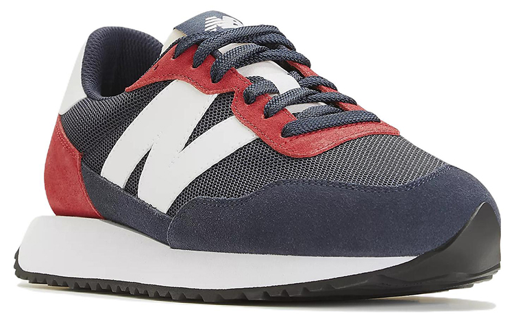 Buy New Balance 237 Series v1 Cozy Wear-resistant Blue 'Red' MS237LOS ...