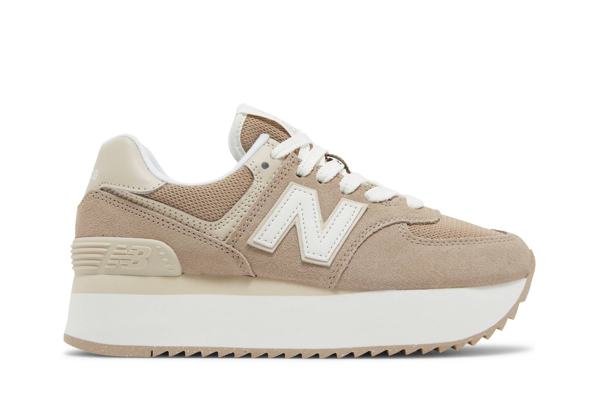 (Women) New Balance 574+ 'Driftwood Timberwolf' WL574ZSM - WL574ZSM ...