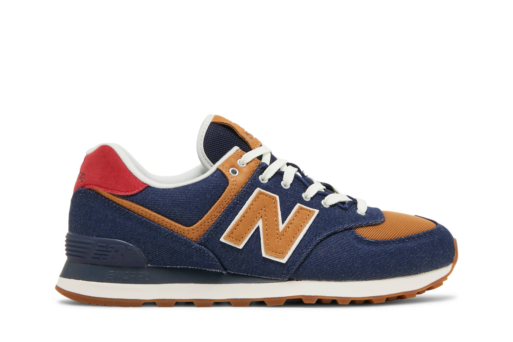Buy New Balance 574 'Denim - Pigment Team Red' ML574DN2 - Novelship