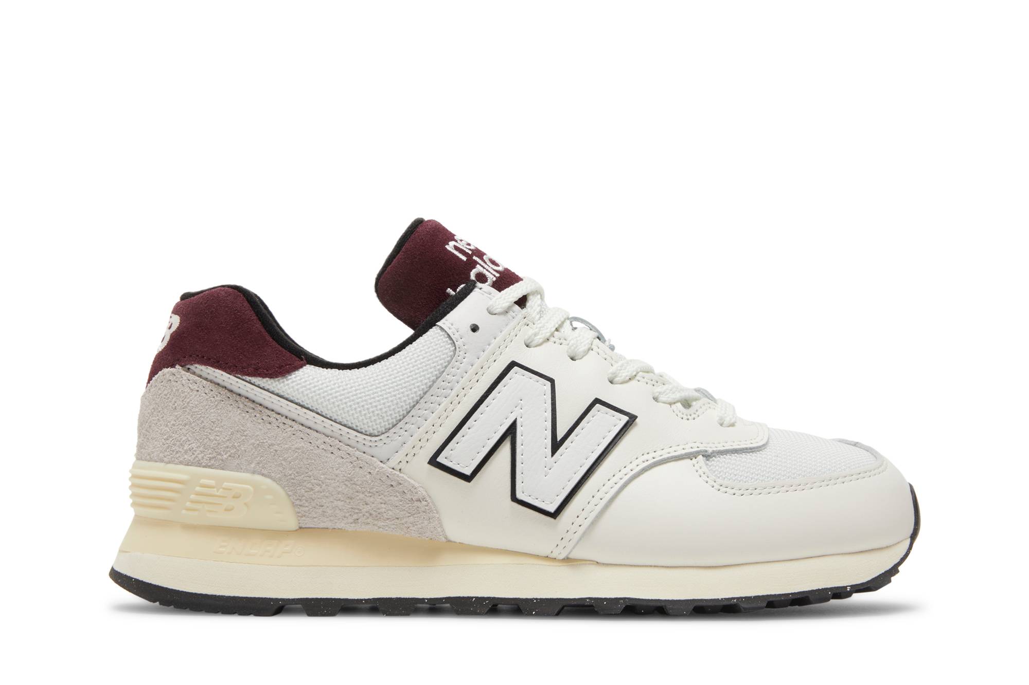 New Balance 574 'White Burgundy' - U574YR2 - Novelship