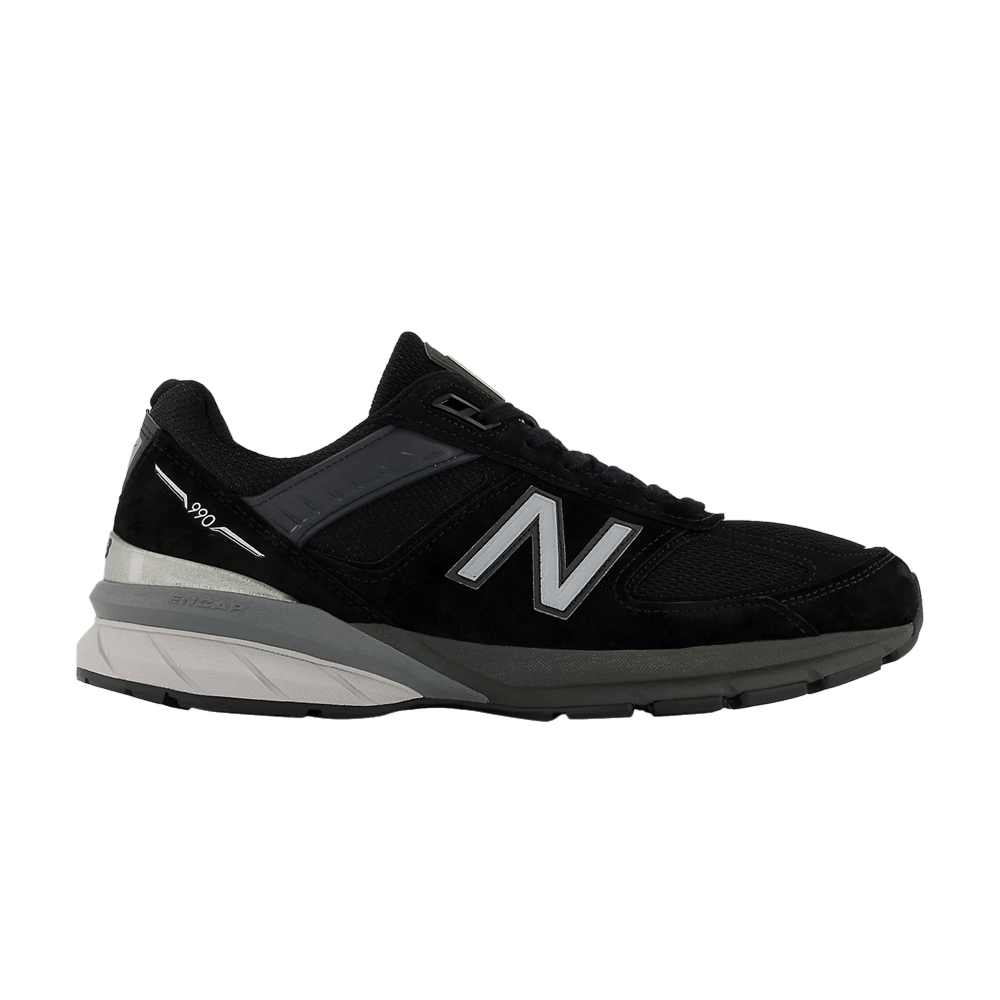 New Balance 990v5 Made In USA 6E Wide 'Black' M990BK5-6E - M990BK5-6E ...