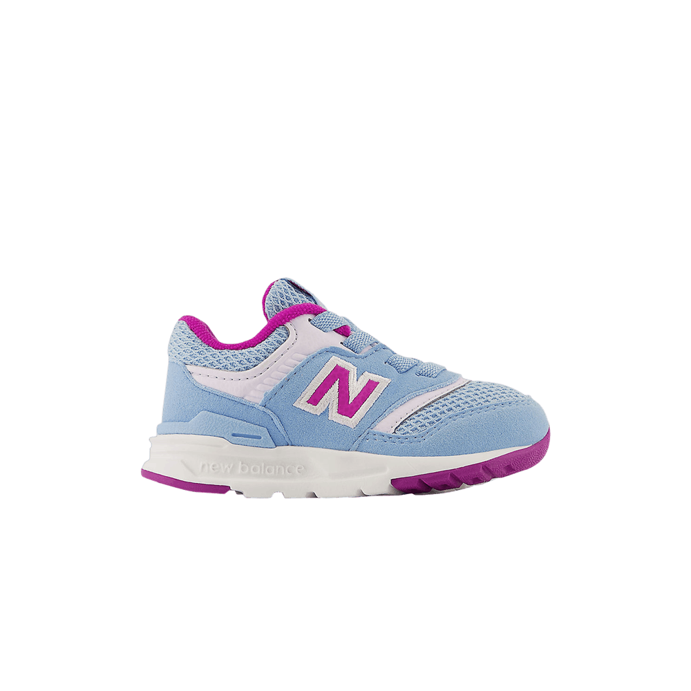(Toddler) New Balance 997H Bungee Lace Wide 'Blue Purple Punch ...