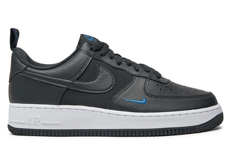 Buy Nike Air Force 1 '07 'Black Court Blue' FZ4625-001 - Novelship