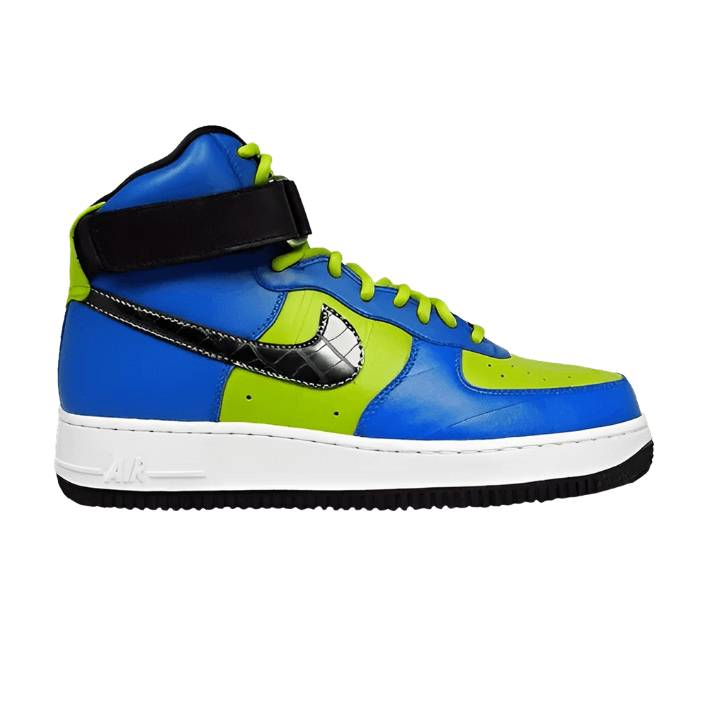 Nike Air Force 1 High Premium ZF 'Blue Bright Cactus' 349384‑301 ...