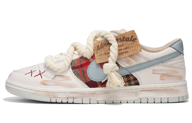 Buy Nike Dunk Low 'Red Tartan Distressed Oxidation' DV0831-101-447779 ...