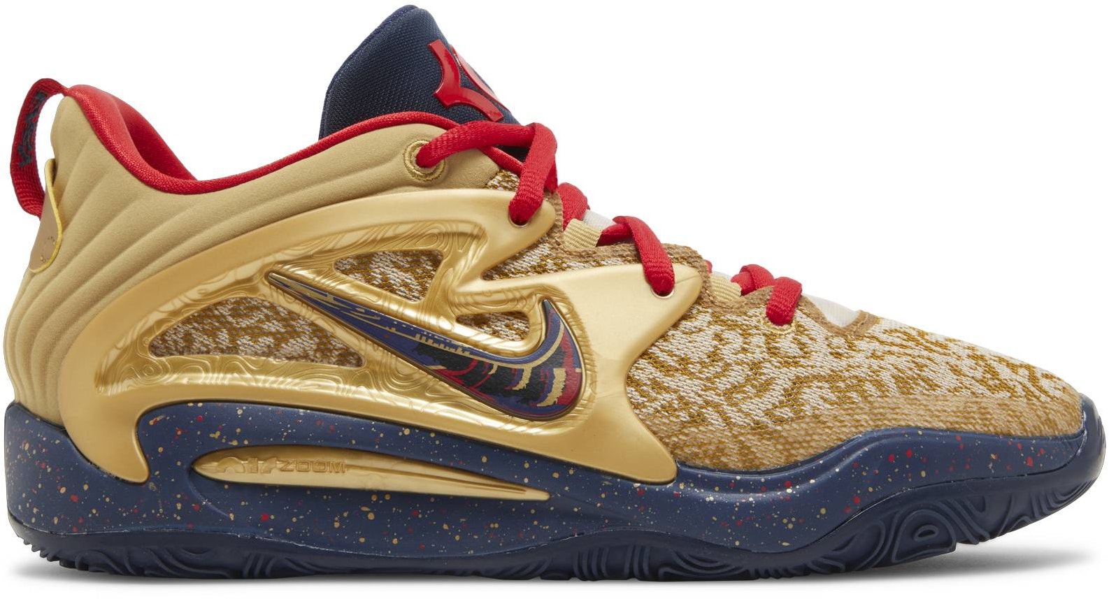 Nike KD15 'Metallic Gold/University Red' DC1975-700/DM1054-700 - DC1975 ...