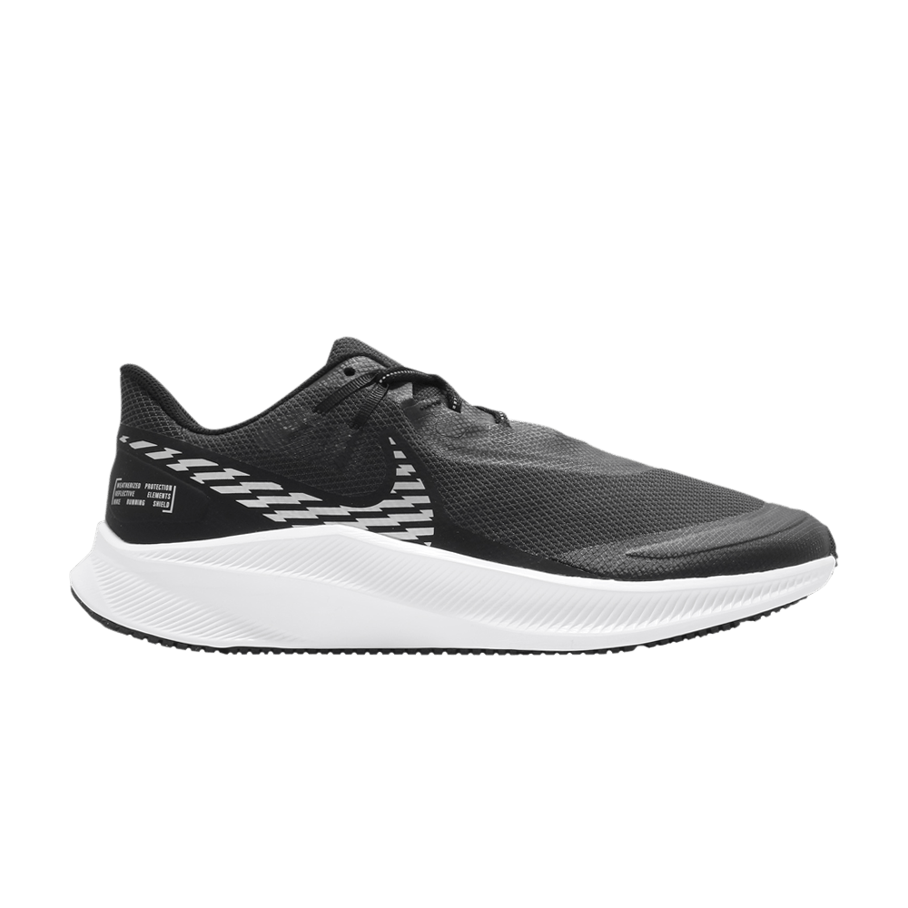 Nike Quest 3 Shield 'Black Metallic Silver' CQ8894-001 - CQ8894-001 ...