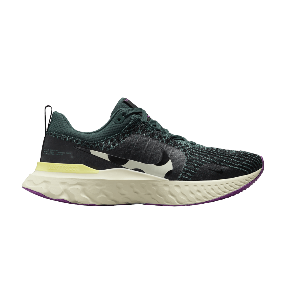 Nike React Infinity Run Flyknit 3 'Mineral Teal Polka Dots' DZ3014-300 ...