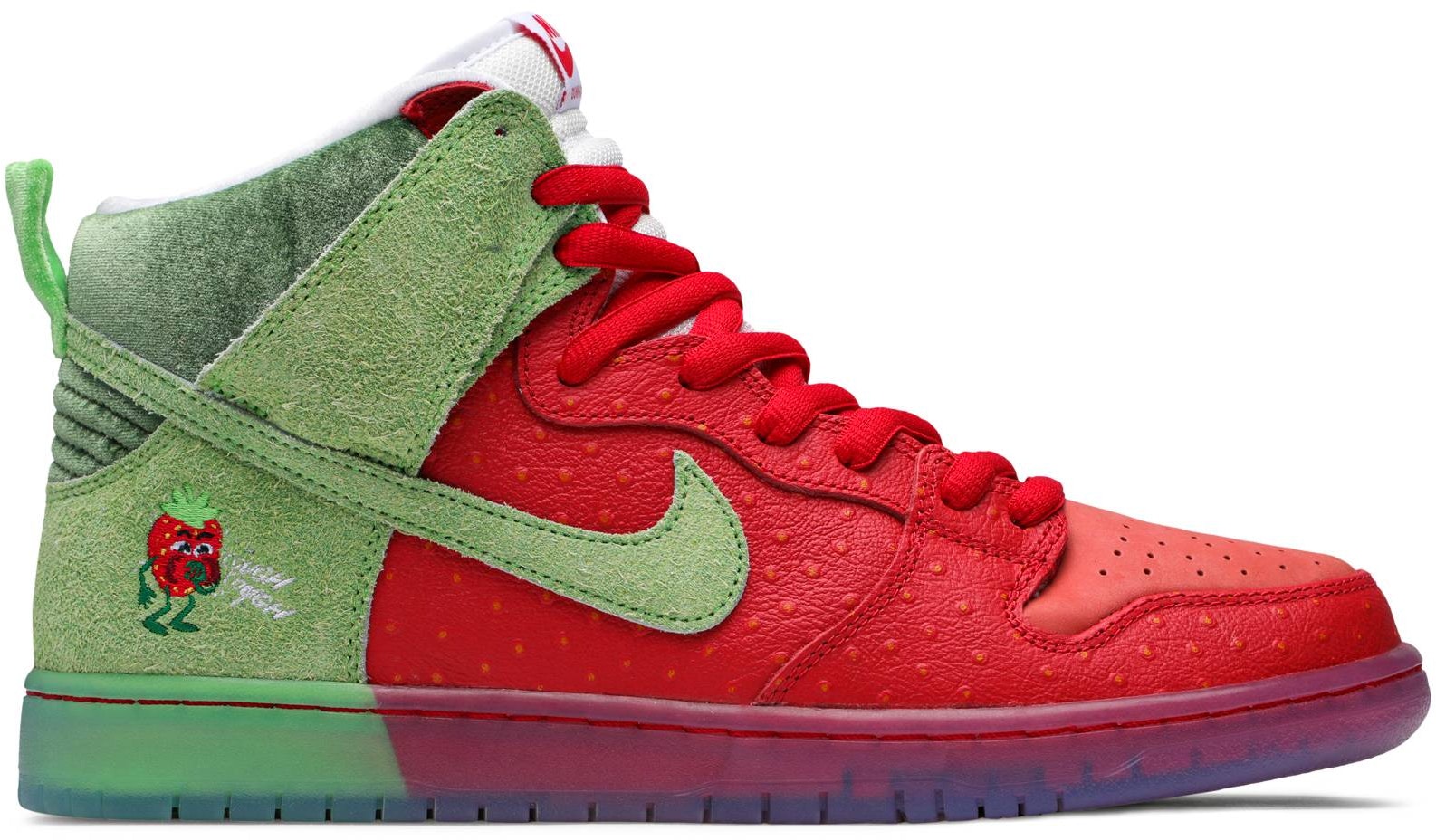 Nike SB Dunk High 'Strawberry Cough' Special Box CW7093-600-SB - CW7093 ...