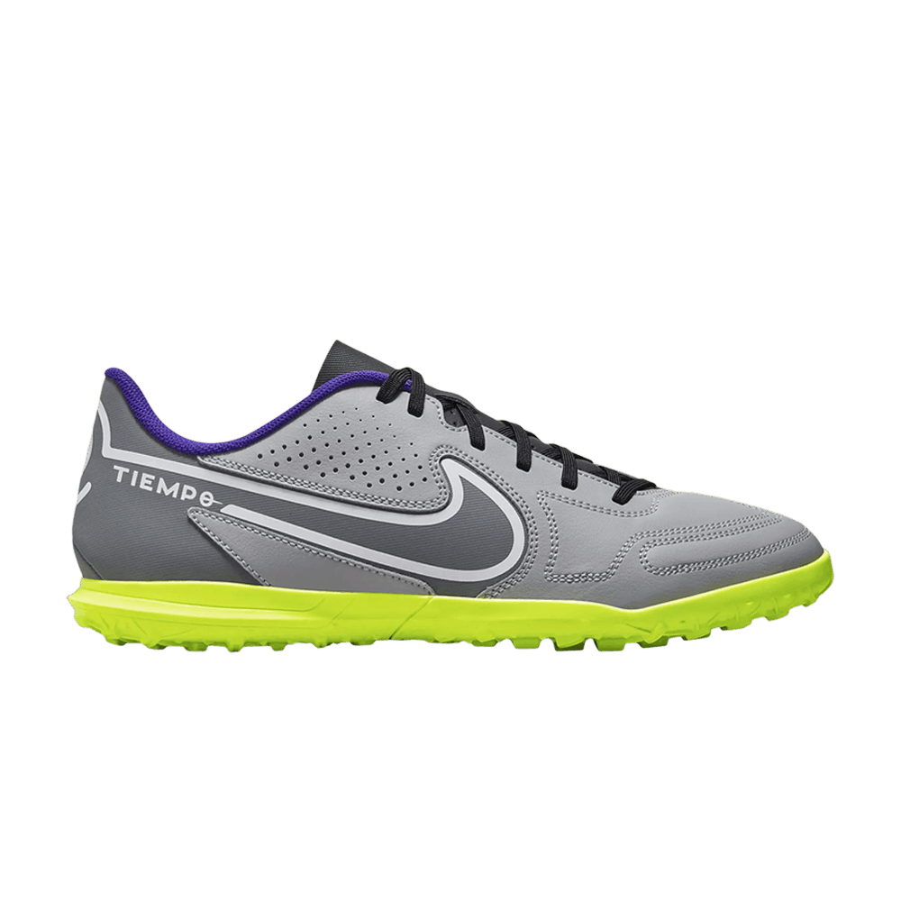 Nike Tiempo Legend 9 Club TF 'Light Smoke Grey Volt' DA1193-017 ...
