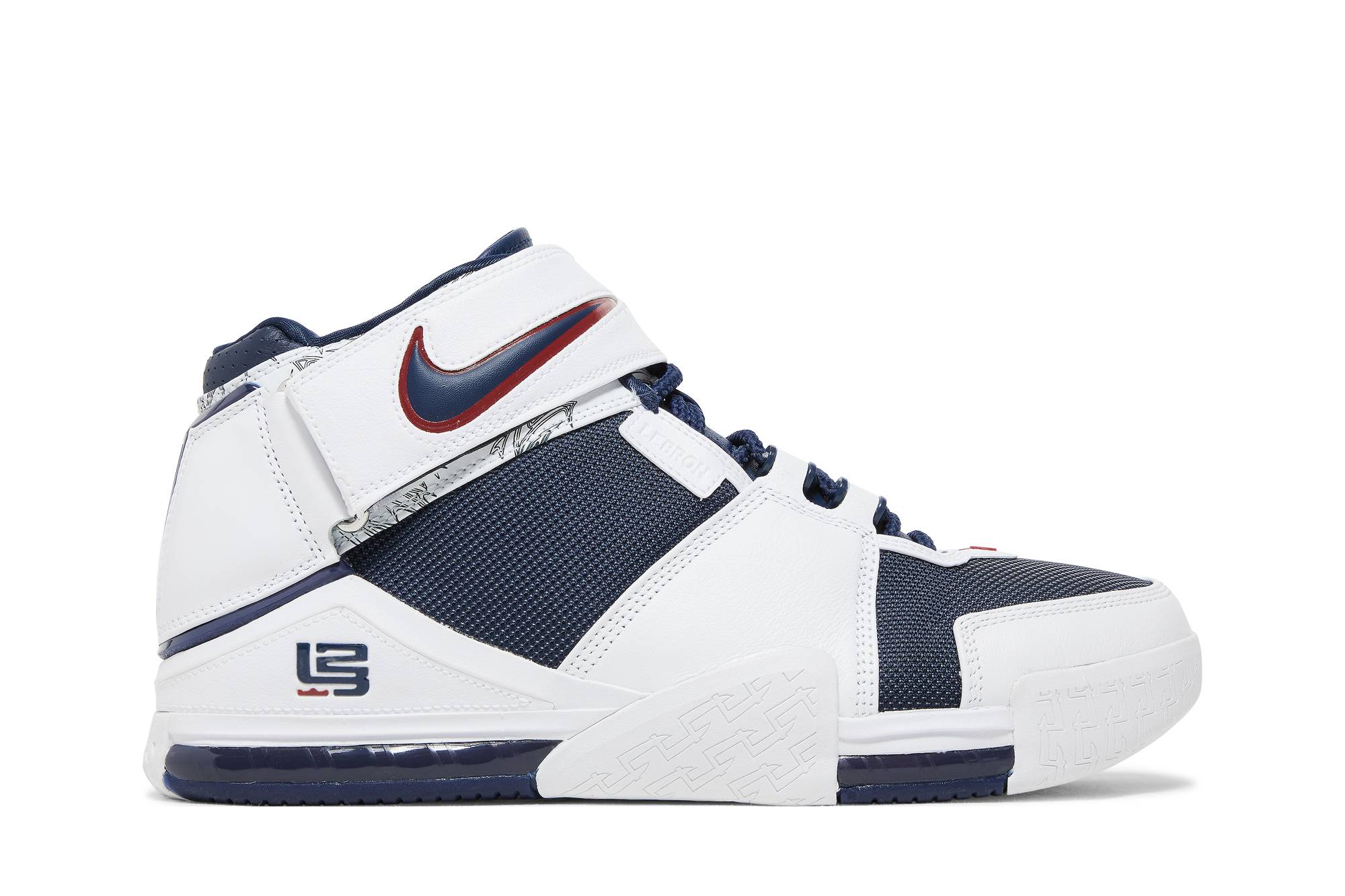 Nike Zoom LeBron 2 Retro 'USA' 2022 DR0826‑100 - DR0826-100 - Novelship