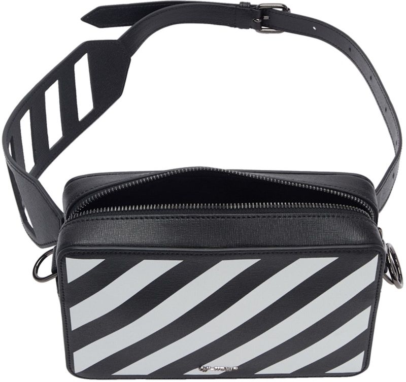 Buy OFF-WHITE Fannypack Diag Black White Yellow - Novelship