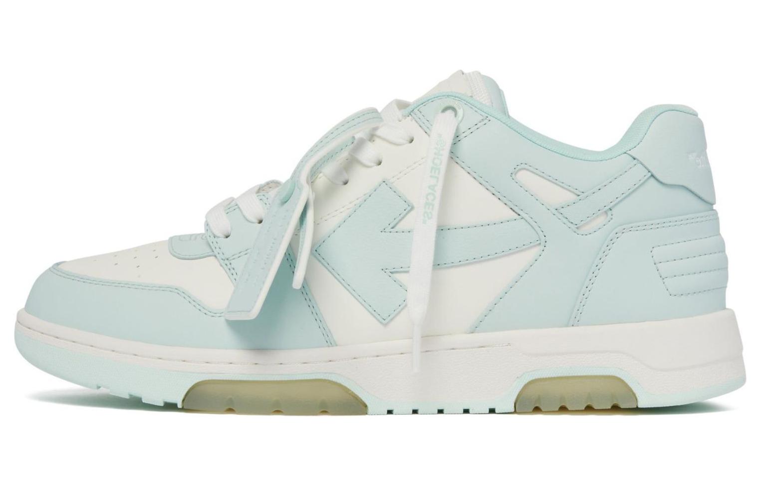 Off-White Out Of Office 'Mint Green' OMIA189S24LEA0030152 ...