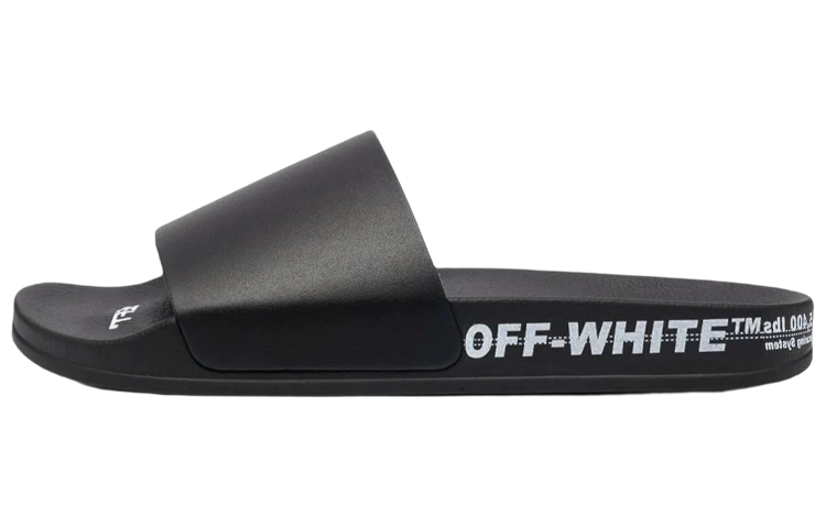 Buy Off-White Black 'Industrial Slide' OMIC001S22MAT001100 - Novelship