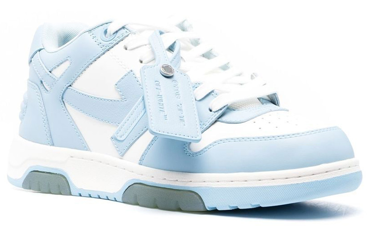 Off-White Out Of Office 'Blue White' OMIA189C99LEA0044001 ...