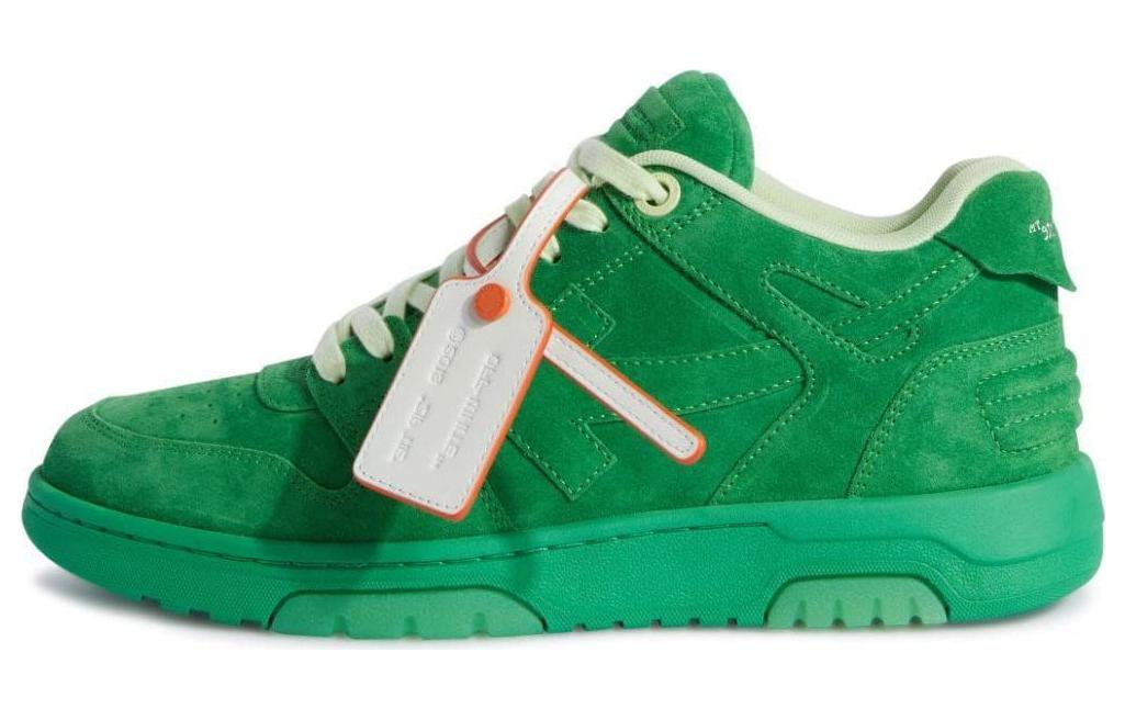 Off-White Out Of Office 'Green' OMIA189F23LEA0065555 ...