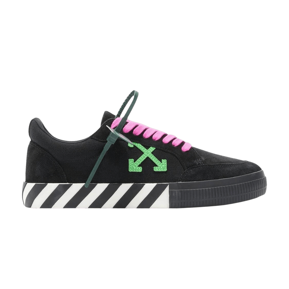Off-White Vulc Sneaker 'Black Green Pink' OMIA085S22LEA001-1055 ...