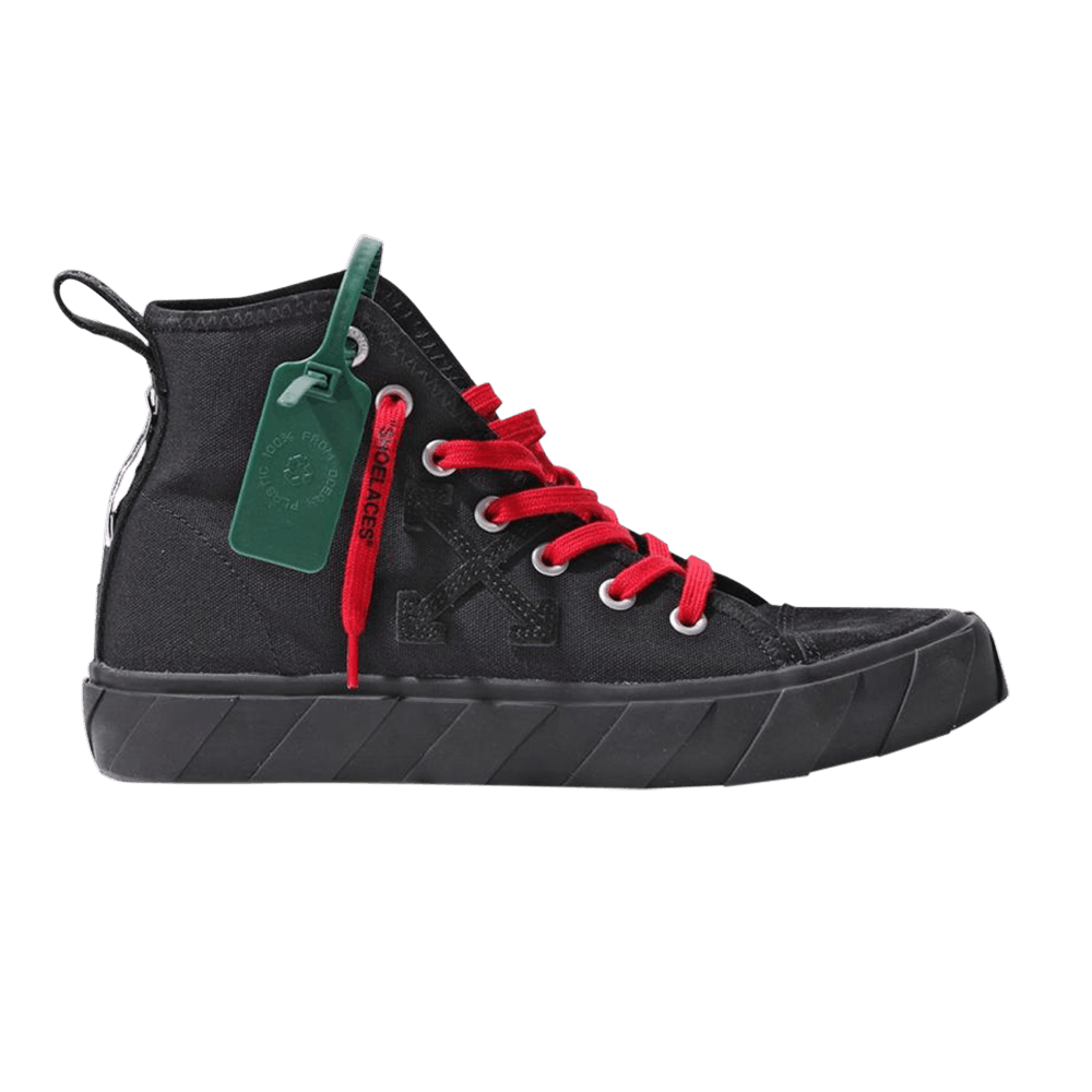 Off-White Vulc Sneaker Mid 'Black Red' OMIA119S22LEA001-1010 ...