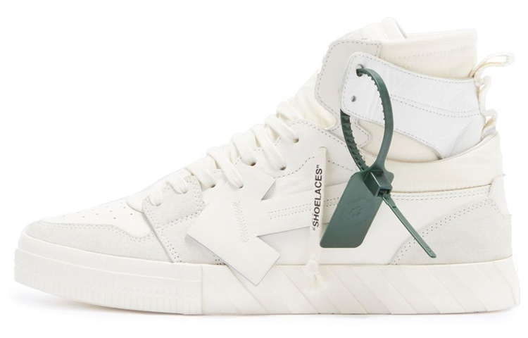 Off-White Vulcanized High 'White' OMIA225S22LEA0010401 ...