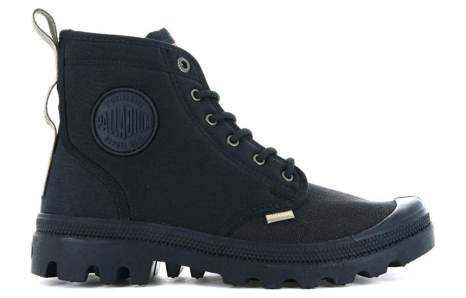 Palladium Pampa Hi 'Orange Logo - Black' 75970-001-M - 75970-001-M ...