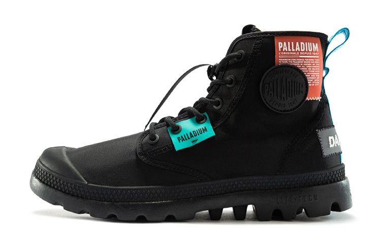 Palladium Pampa Lite Overlab 'Neon Black' 77082‑008‑M - 77082-008-M ...